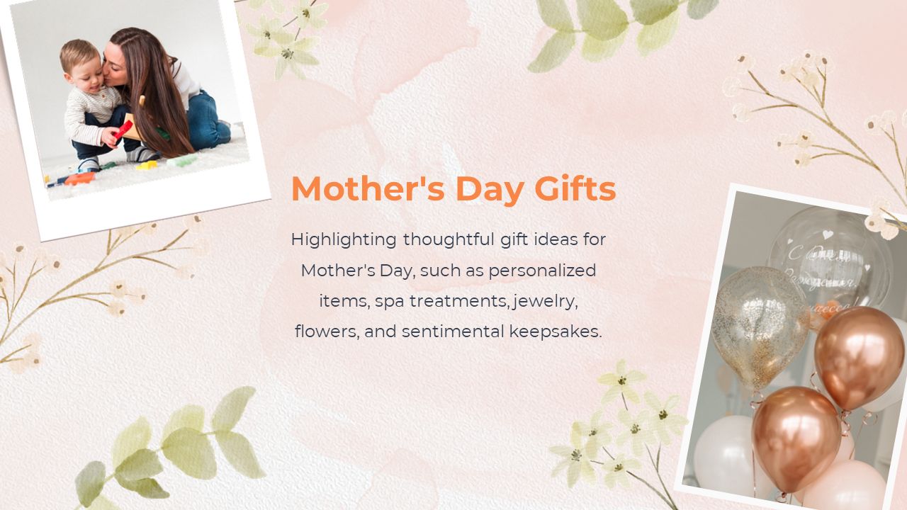 Happy Mothers Day PowerPoint and Google Slides Templates