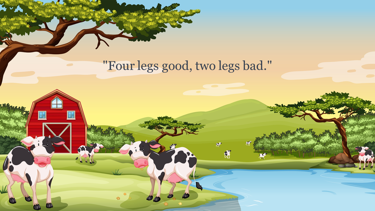 Animal Farm PowerPoint Background And Google Slides Themes