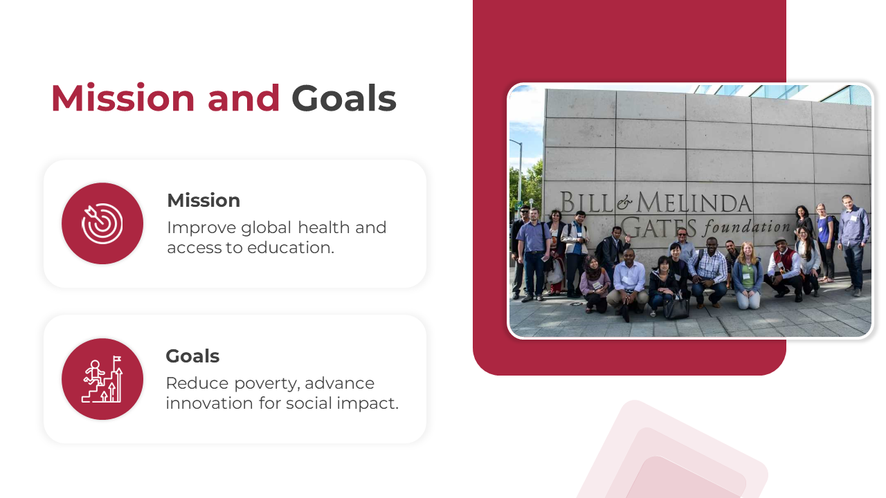 Use This Bill And Melinda Gates Foundation Google Slides