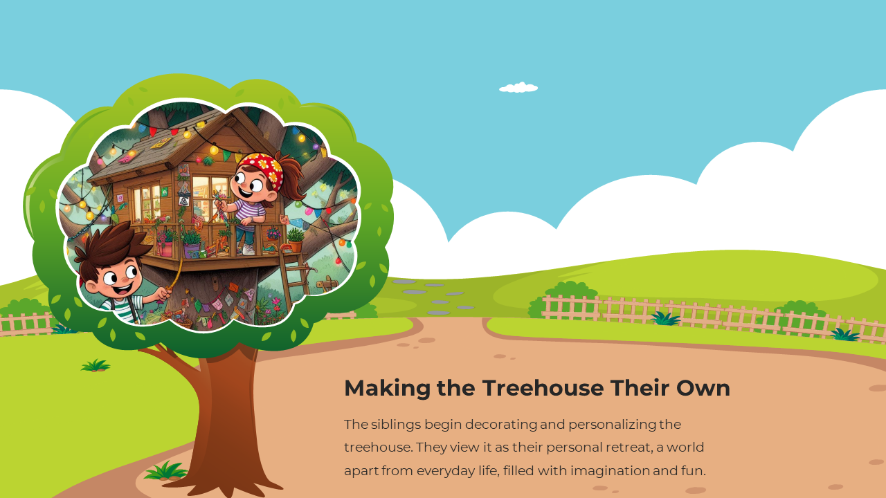 The Secret Treehouse Story PowerPoint And Google Slides