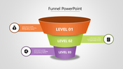 Delightful Funnel PowerPoint Template And Google slides