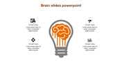 Get Brain PowerPoint Presentation Template for Education