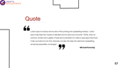 Stunning Quote PowerPoint Template and Google Slides