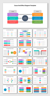Get Now! Cause Effect Diagram PPT And Google Slides