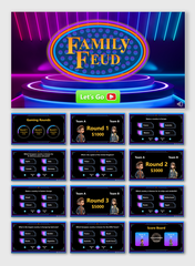 Download Family Feud PPT And Google Slides Templates