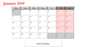 Editable May 2022 Monthly Planner PowerPoint Template