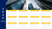 PowerPoint Weekly Calendar Template PPT For Presentation