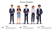 Explore Human Template PowerPoint Presentation Slide