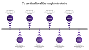 Explore Road Timeline PowerPoint and Google Slides Templates