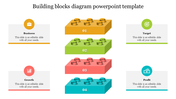 Concise Building Blocks PPT Template and Google Slides