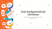 Customized Cute Blue Backgrounds PowerPoint Template