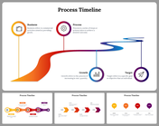 Try Now! Cycle Process Diagram PowerPoint Template Slide