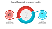 Simple Current VS Future State PowerPoint Template