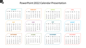 PowerPoint Weekly Calendar Template PPT For Presentation