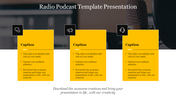 Radio Broadcasting PPT Template Presentation & Google Slides