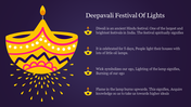 Colorful Diwali Celebration Template PowerPoint Slide
