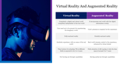 Virtual Vs Augmented Reality PPT Template & Google Slides