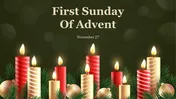 First Sunday of Advent PPT and Google Slides Templates
