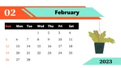 Download Now! 2023 Calendar Google Slides & PPT Template