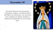 Feast Of The Immaculate Conception Google Slides Themes