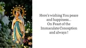 Feast Of The Immaculate Conception Google Slides Themes