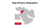 Map Of Syria Infographics PPT and Google Slides Templates