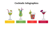 Shop Now! Cocktails Infographics PowerPoint Presentation