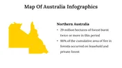 Download Now! Map Of Australia Infographics PowerPoint