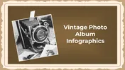 Vintage Photo Album Infographics PPT and Google Slides