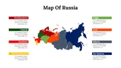 Map Of Russia PowerPoint and Google Slides Template