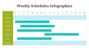 Weekly Schedules Infographics PowerPoint And Google Slides