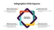 Infographics With Squares PowerPoint And Google Slides