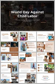 Effects Of Child Labour PPT Template for Google Slides