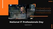 National IT Professionals Day PPT And Google Slides