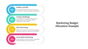 Grab Now! Marketing Budget Allocation PPT And Google Slides
