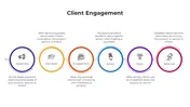 Get This Client Engagement PowerPoint And Google Slides