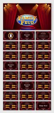 Buy Now Family Feud PowerPoint And Google Slides Themes