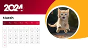 Discover The Calendar 2024 PPT And Google Slides Templates