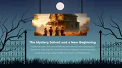 Get The Mystery Of The Haunted House PPT And Canva Slides