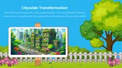 The Curious Garden Story PowerPoint And Google Slides