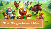 The Gingerbread Man Story PowerPoint And Canva Presentation