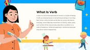Class Of Key Verbs For Pre K PowerPoint And Canva Templates