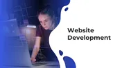 Website Development Template For PPT And Google Slides