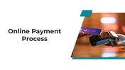 Online Payment Process PowerPoint And Canva Slides