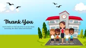 Discover Thank You School PowerPoint And Canva Templates