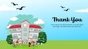 Discover Thank You School PowerPoint And Canva Templates
