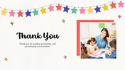 Thank You Slides For School Staff PPT And Canva Slides