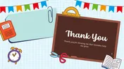 Thank You Presentation For Education PPT And Canva Slides