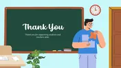 Thank You Notes For Teacher PowerPoint And Canva Slides