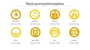 Best Music Google Slides and PowerPoint Templates